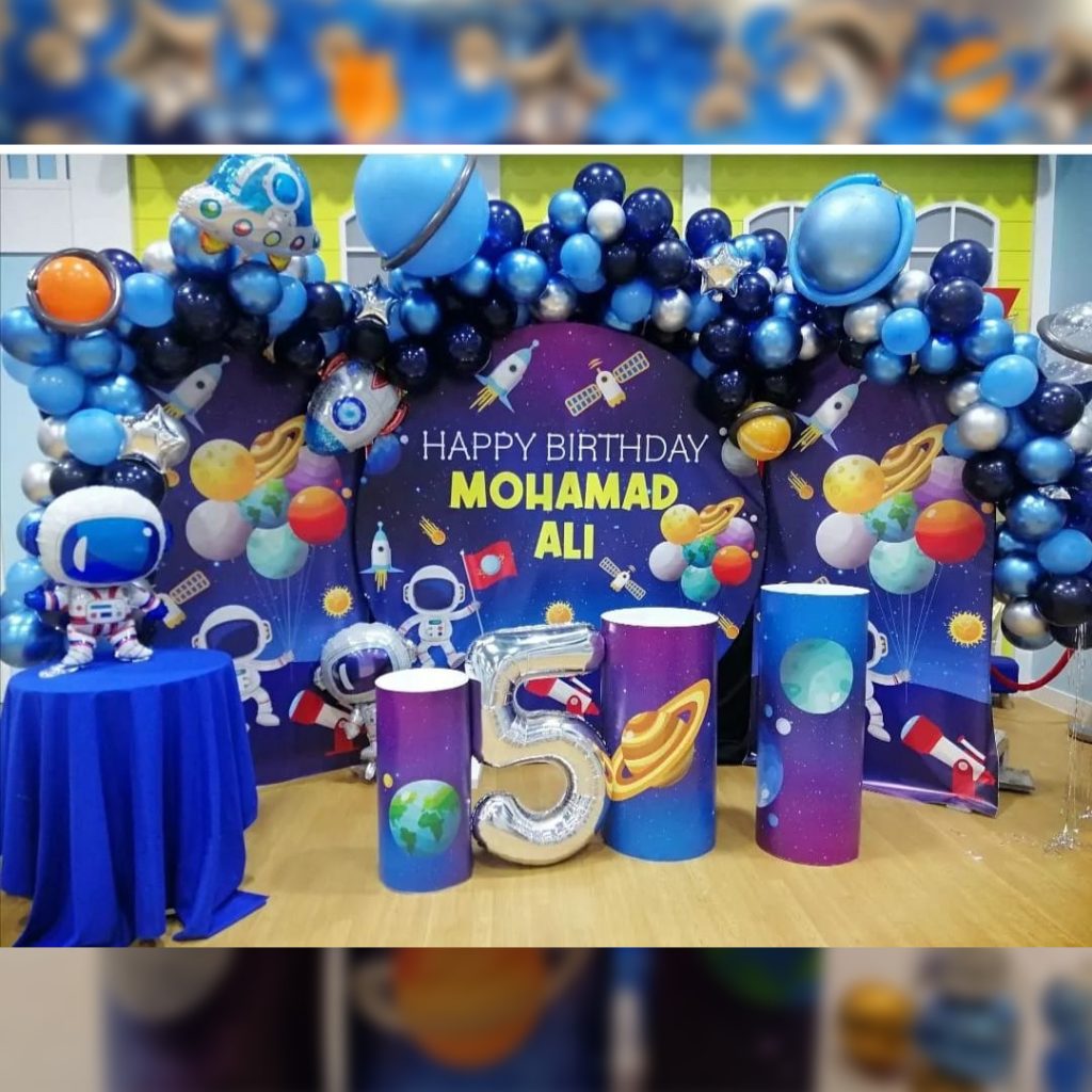 Best Space Theme Birthday Decoration for Party Events
